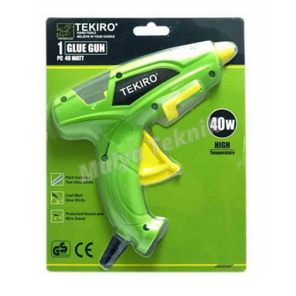 Pistola De Cola Tekiro 40 Watts Hot Melt Gt-gg1724 | Shopee Brasil