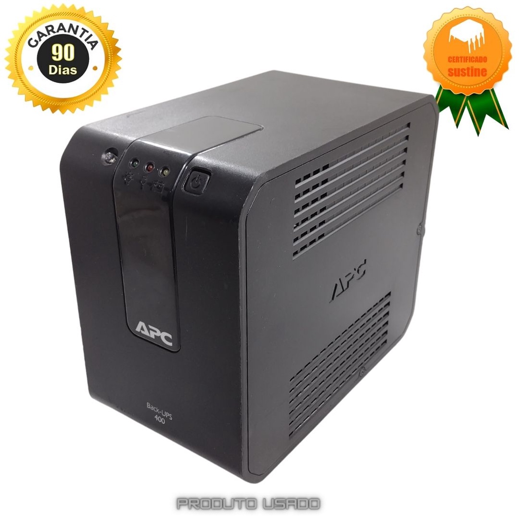 Nobreak APC Back-UPS 400Va 115v C/ Bateria nova 12v 7ah | Shopee Brasil