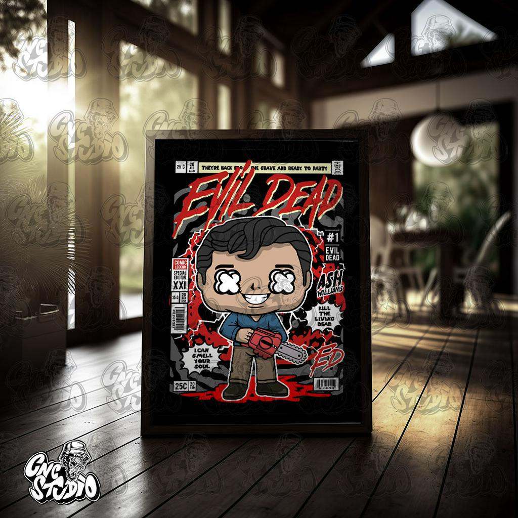 Quadrinho Pop Funko Ash Evil Dead | Shopee Brasil