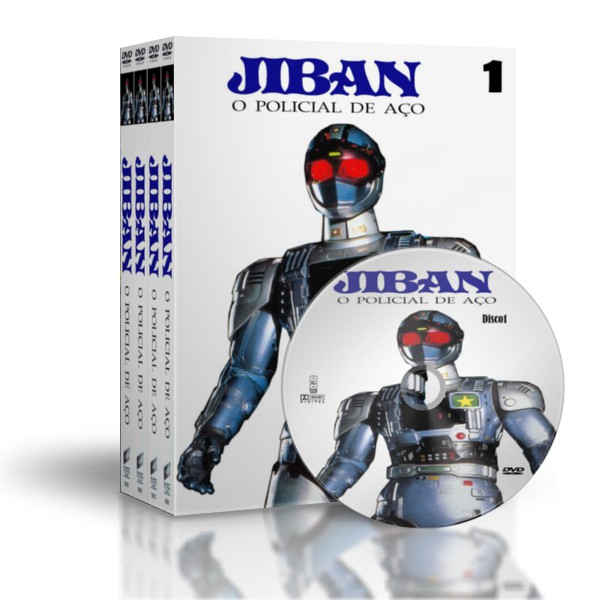 DVD Box Jiban o Policial de Aço | Shopee Brasil