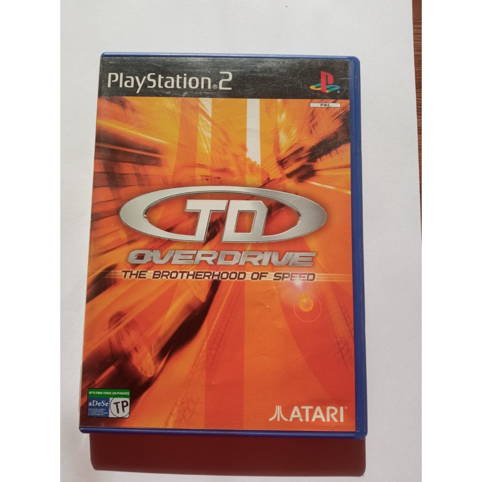 Jogo Original TD Overdrive Playstation 2 | Shopee Brasil