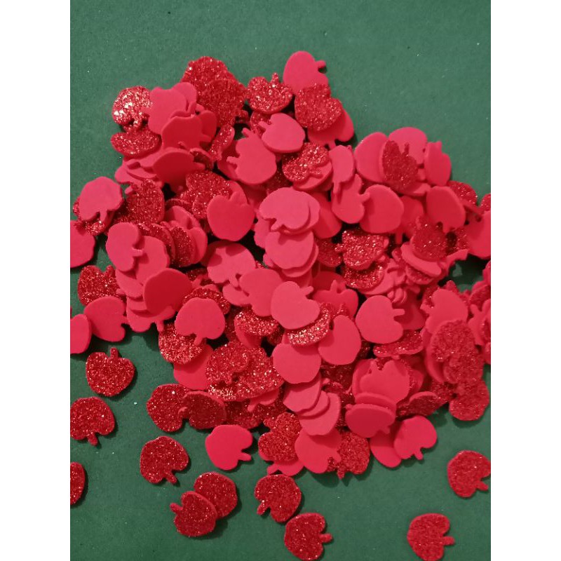 Aplique Maçã em Eva | Shopee Brasil