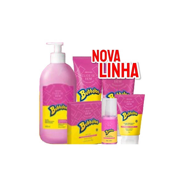 Kit Bubbaloo: Hidratante corporal 400 ml+ Sabonete liquido - O ...