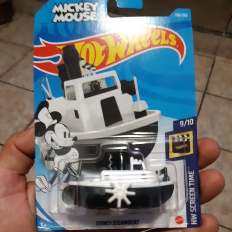 Barquinho MICKEY MOUSE Hot Wheels (temático) | Shopee Brasil