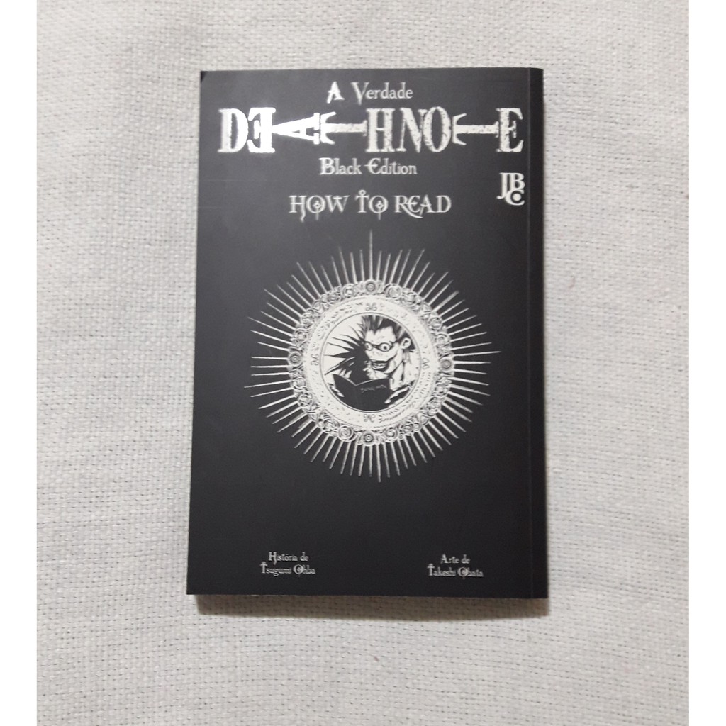 Livro Death Note - How To Read | Shopee Brasil