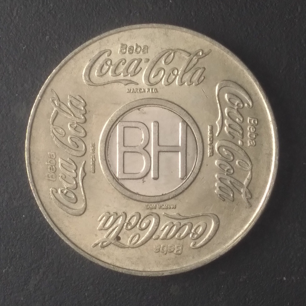 Ficha Moeda da Coca Cola BH | Shopee Brasil