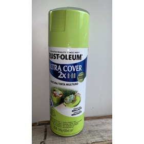 Tinta Rust Oleum Spray Ultra Cover 2x Verde Lima Brilhante | Shopee Brasil