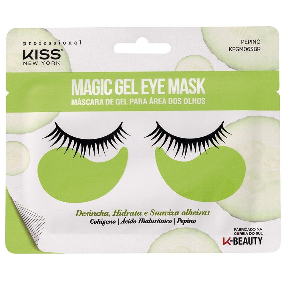 Máscara de Gel para Área dos Olhos – Magic Gel Mask | Kiss NY Professional | Shopee Brasil