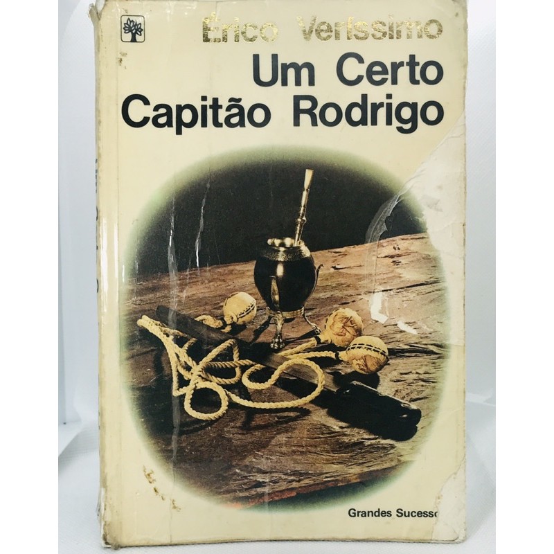 Livro Um certo Capitão Rodrigo de Érico Veríssimo (Romance) | Shopee Brasil