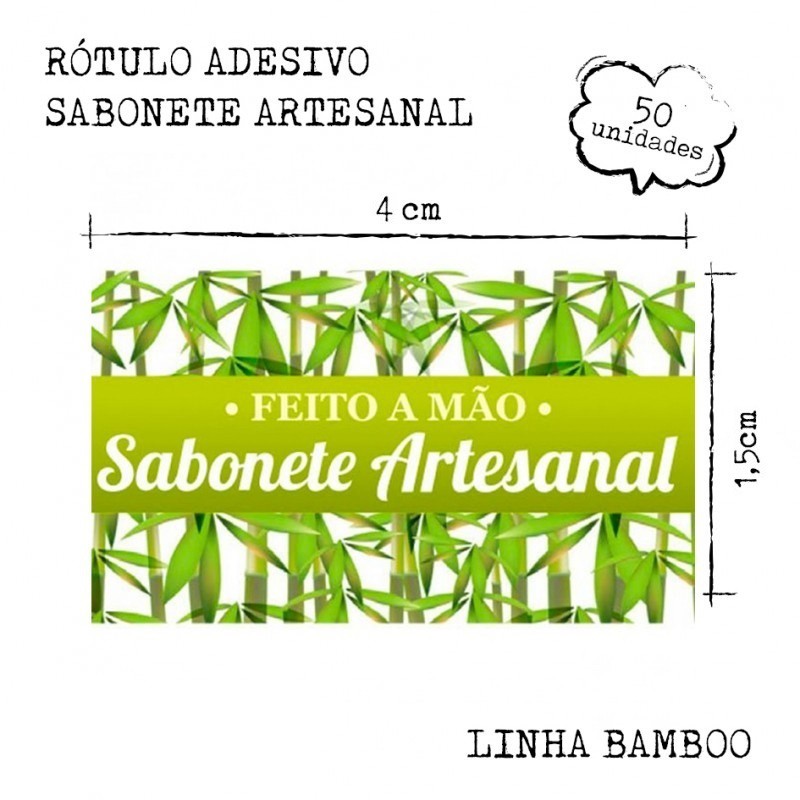 50 Etiquetas Rótulo Adesivo Sabonete Artesanal ~ | Shopee Brasil