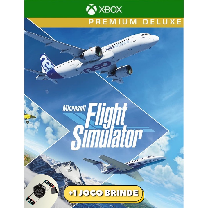 Microsoft Flight Simulator Premium Deluxe Game of the Year Edition ...