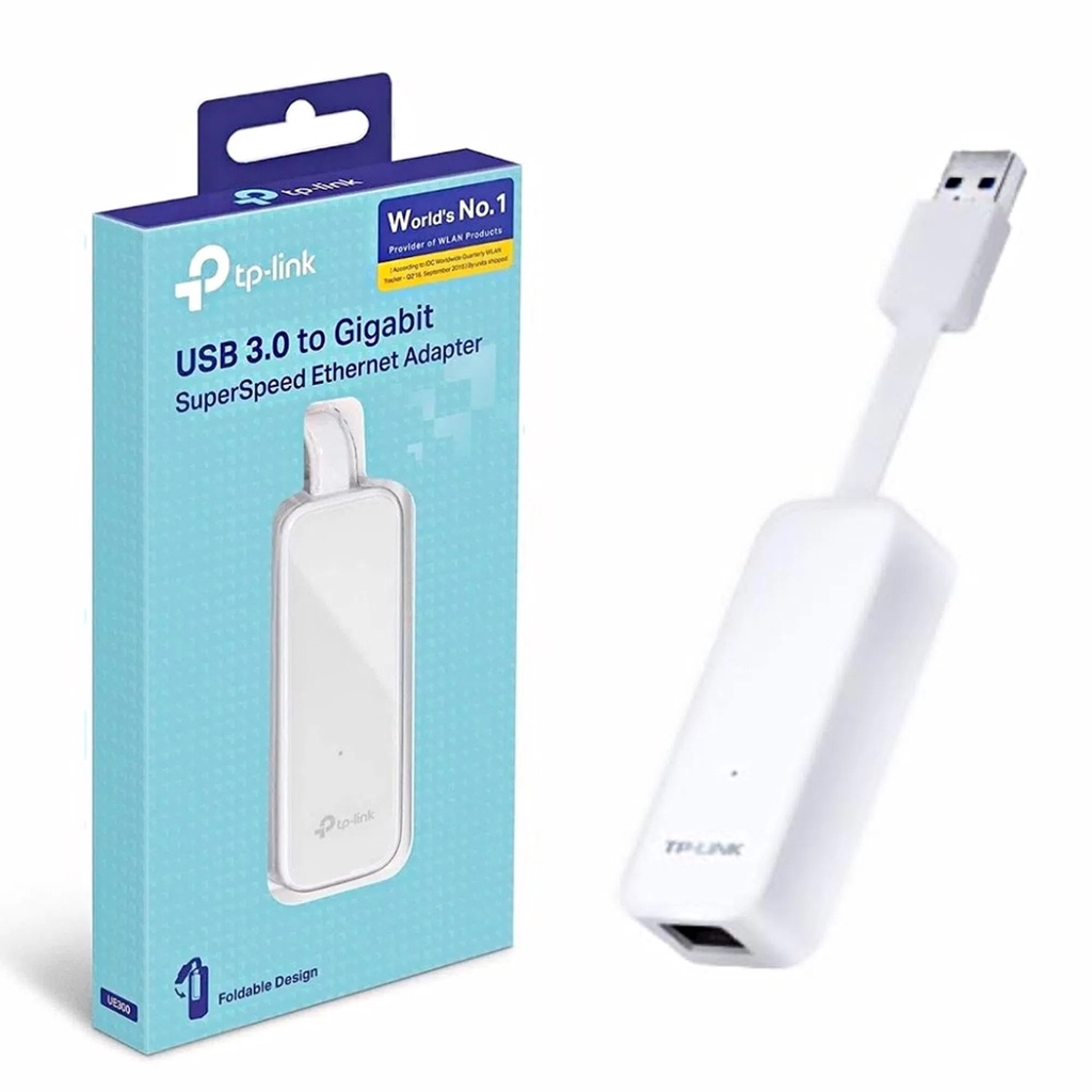 Tp-link Usb 3.0 Ue300 Adapter Ethernet Gigabit Original | Shopee Brasil