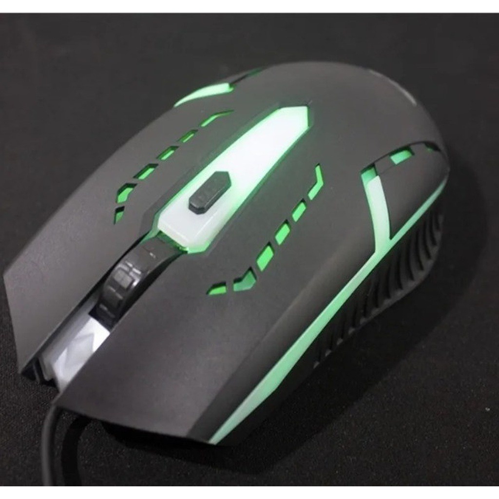 Mouse Gamer USB 3.0 Led Rgb 3200 Dpi Bm 612 | Shopee Brasil
