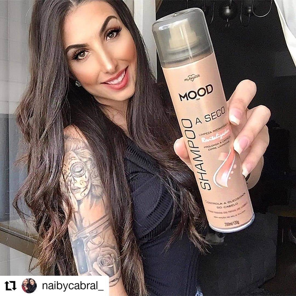 Shampoo Spray a Seco 200ml / Mood Care | Shopee Brasil