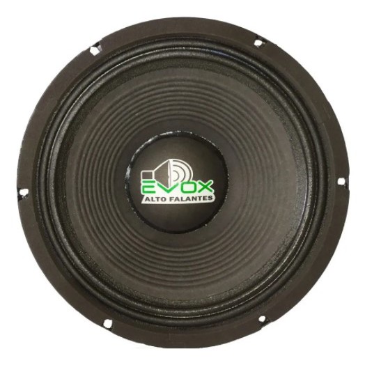 Woofer Médio Grave 10 Polegadas 500W 250 Rms Evox 8 Ohms Não Eros Selenium Hard Power | Shopee ...