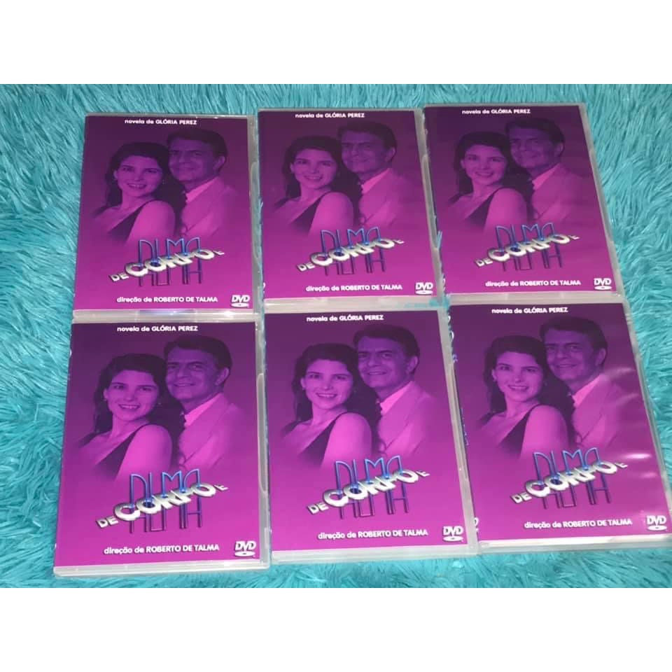 DVD Novela De Corpo e Alma Completa em 31 DVDS BOX | Shopee Brasil