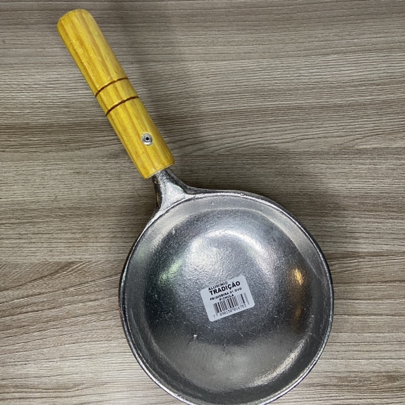 Frigideira de Ovos Pequena de Alumínio Batido Fundido - Frigideira ...