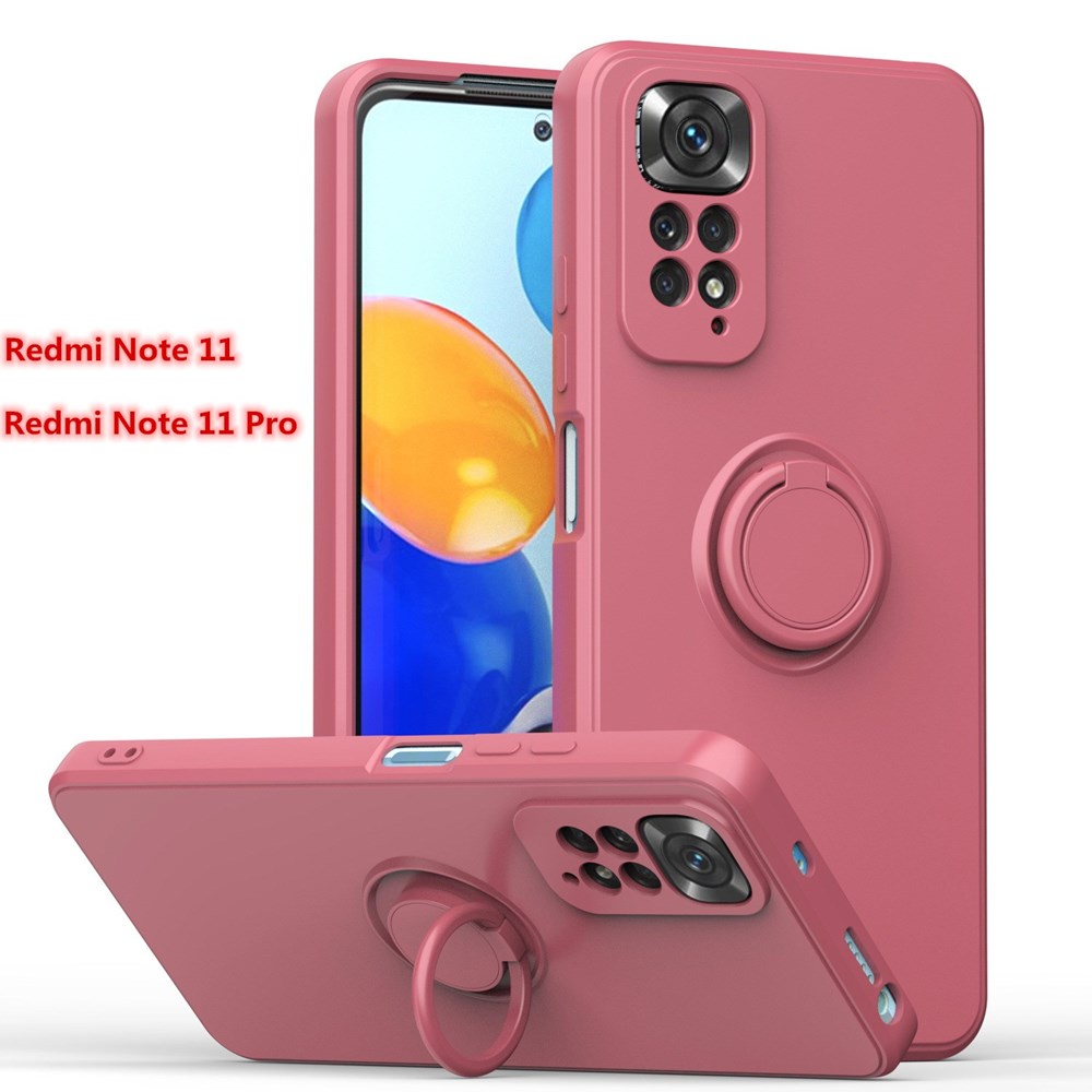 Capa Para Xiaomi Redmi Note 11 Pro 11S 10 10S Com 360 ° Protetora Anti-Impacto De Silicone ...