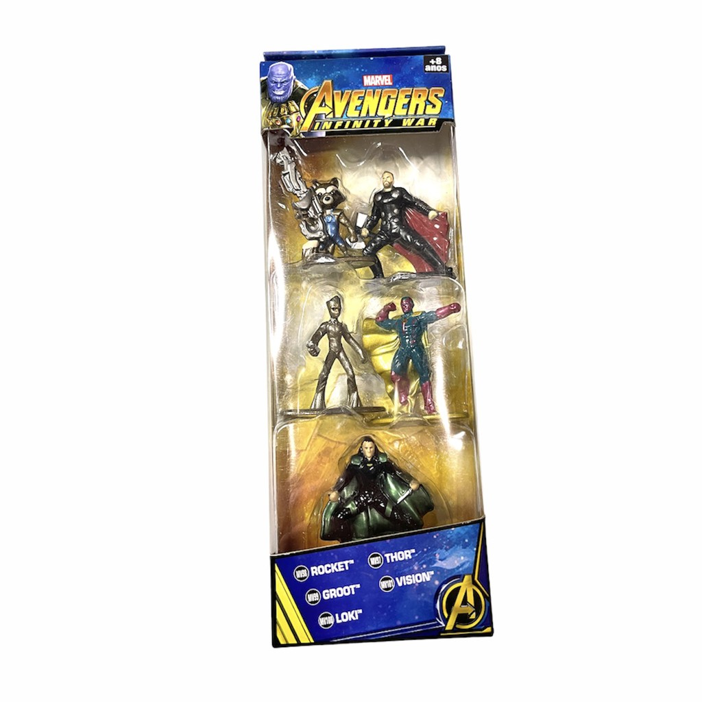 Nano Metalfigs - Marvel - Vingadores: Guerra do Infinito / Avengers ...