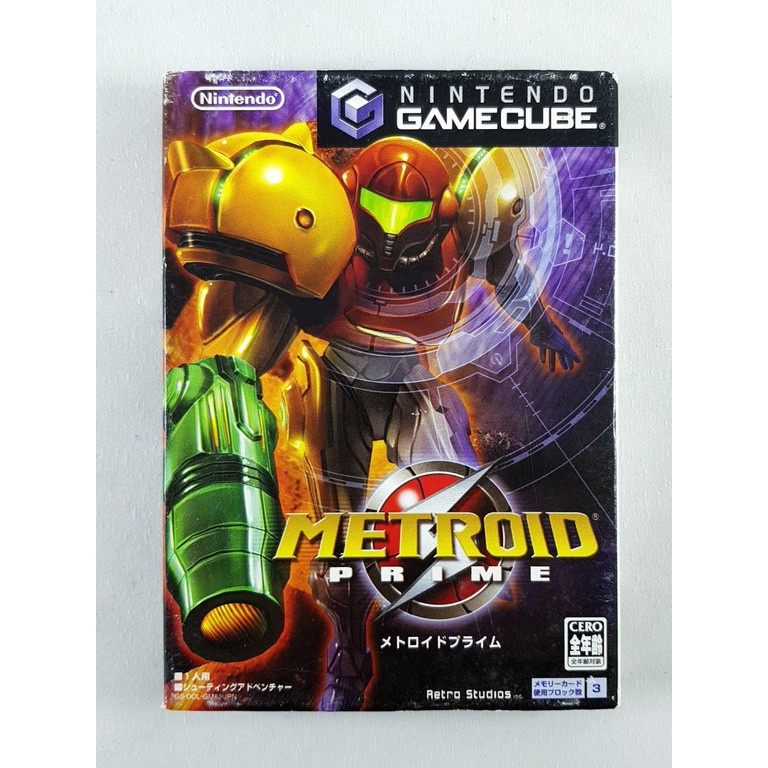 Metroid Prime Japonês Usado para GameCube | Shopee Brasil