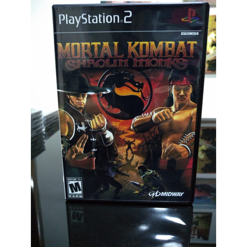 Mortal Kombat Shaolin Monks - PS2 (Patch) | Shopee Brasil