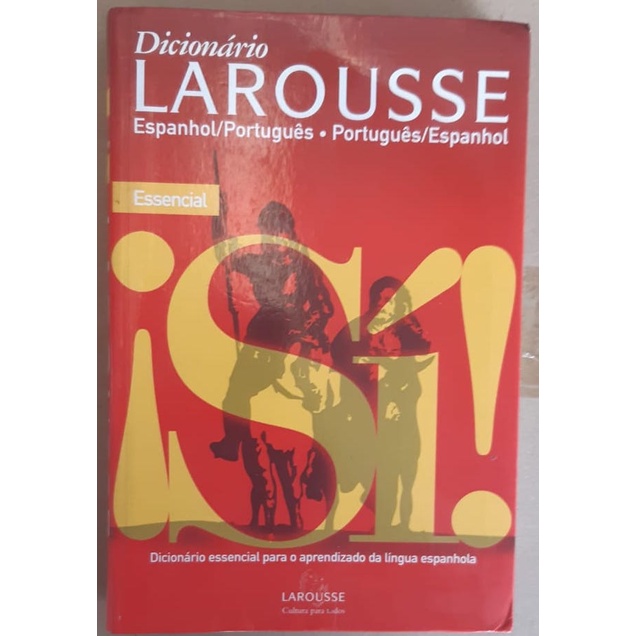 Dicionário Larousse - Espanhol/Português e Português/Espanhol | Shopee ...