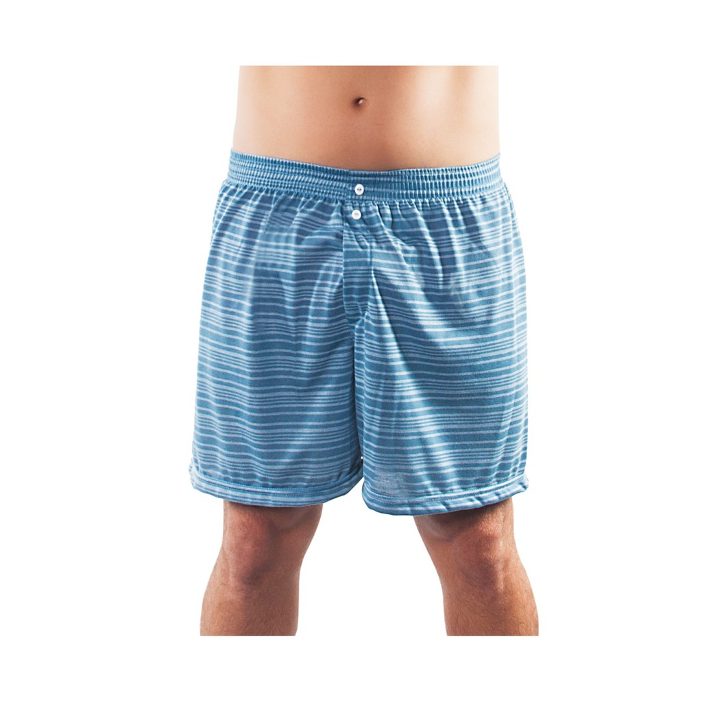 Short Samba Canção Masculino Conforto Detalhe em Botão Malha Tecido ...