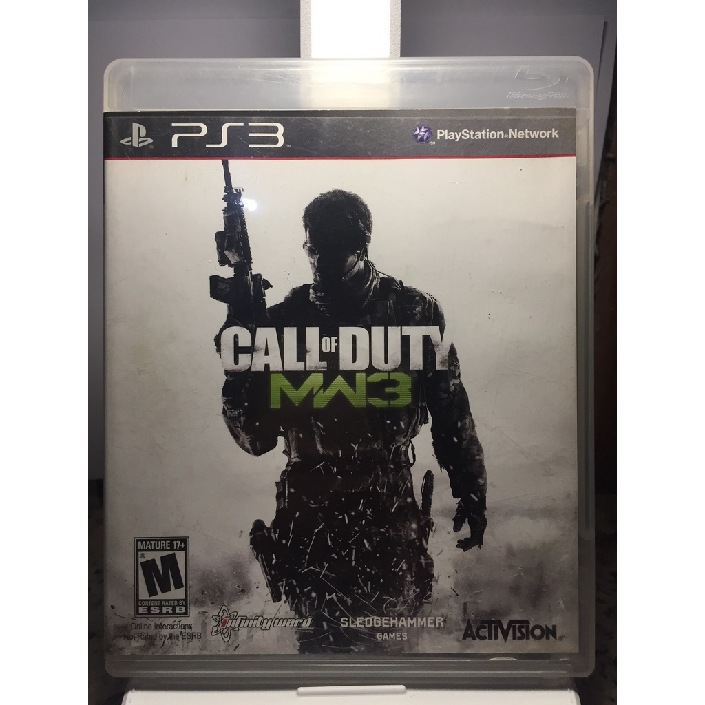 Call of Duty Modern Warfare 3 PS3 - Game Mídia Física - Jogo PS3 ...