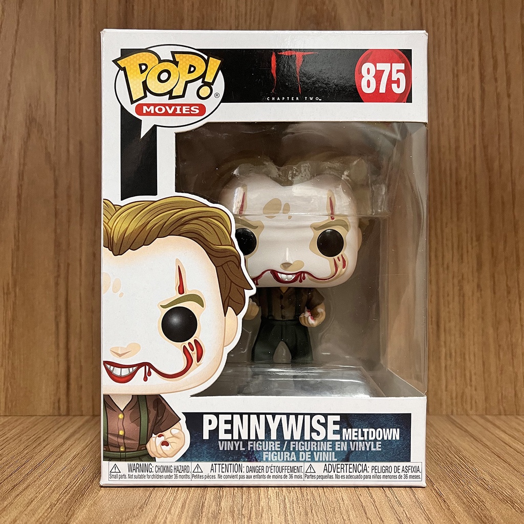 Funko Pop! Pennywise Meltdown #875 - IT | Shopee Brasil