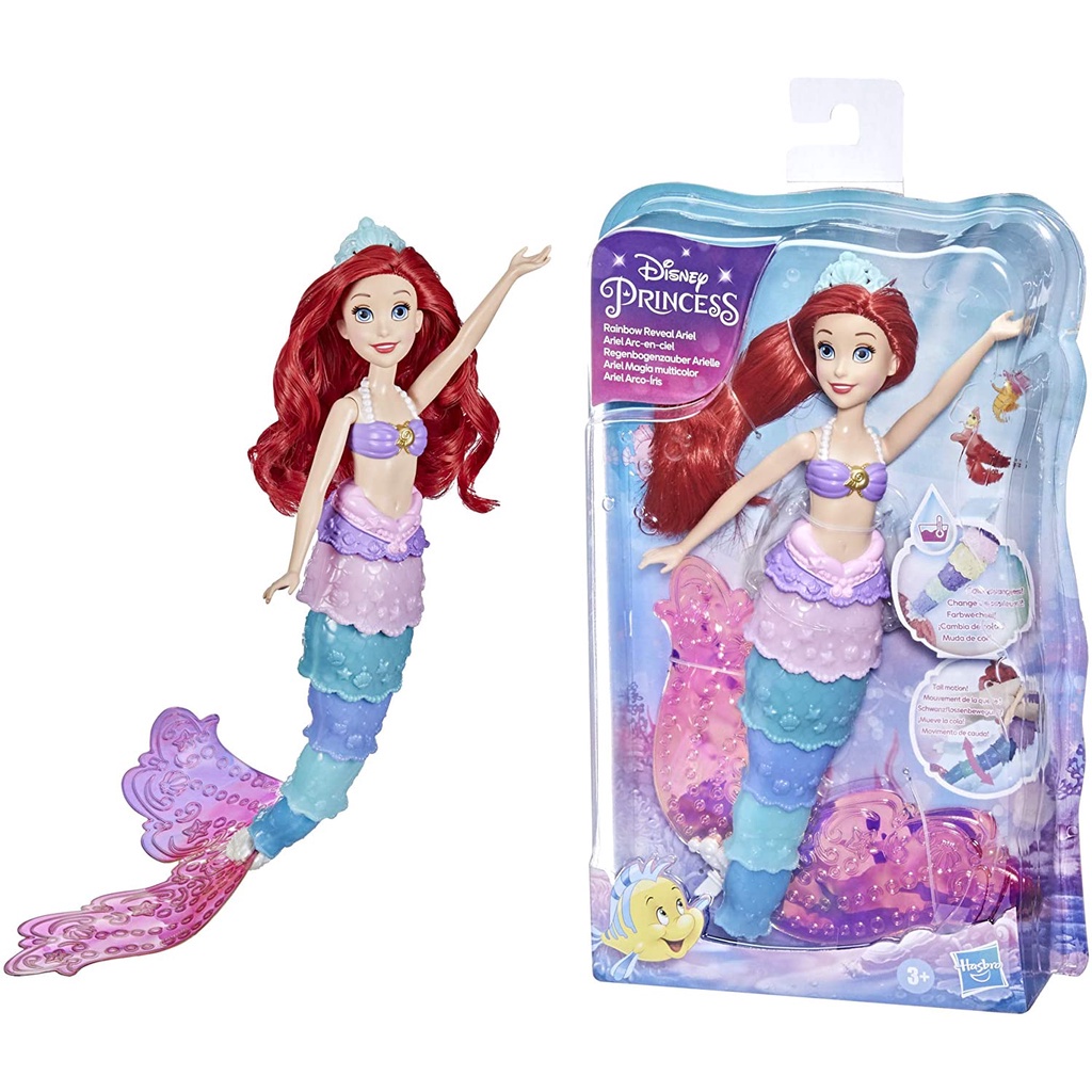 Boneca Ariel que muda de cor A Pequena Sereia | Shopee Brasil