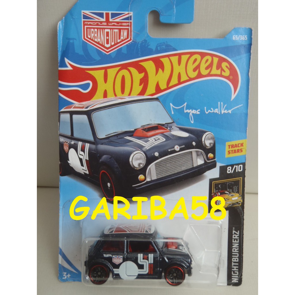 HOT WHEELS MORRIS MINI COOPER 2018 MAGNUS WALKER URBAN OUTLAW GARIBA58 | Shopee Brasil