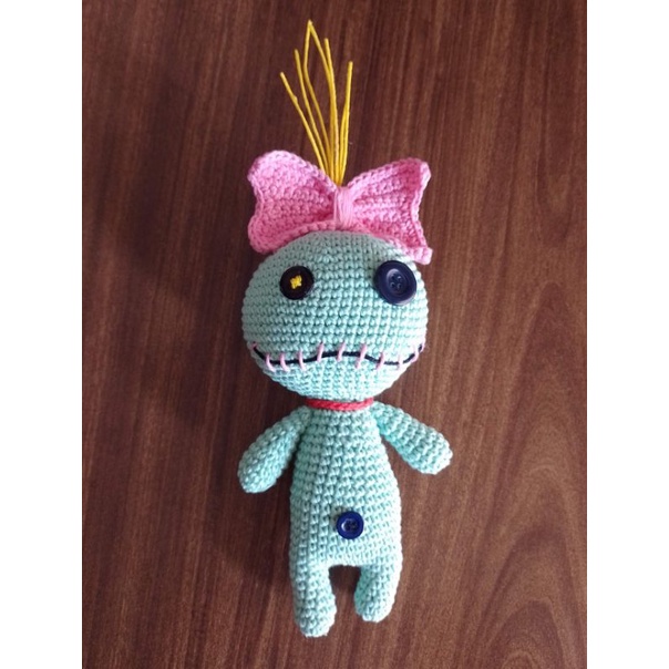 Xepa Amigurumi (Lilo & Stitch) | Shopee Brasil