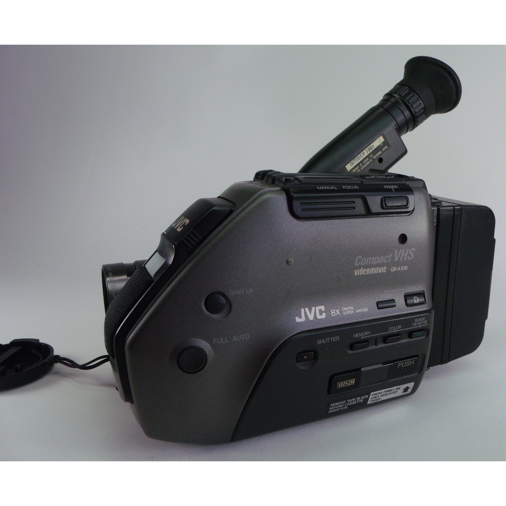Antiguidade - Antiga (outubro - 1991) Filmadora JVC GR-AX10 Com Maleta ...