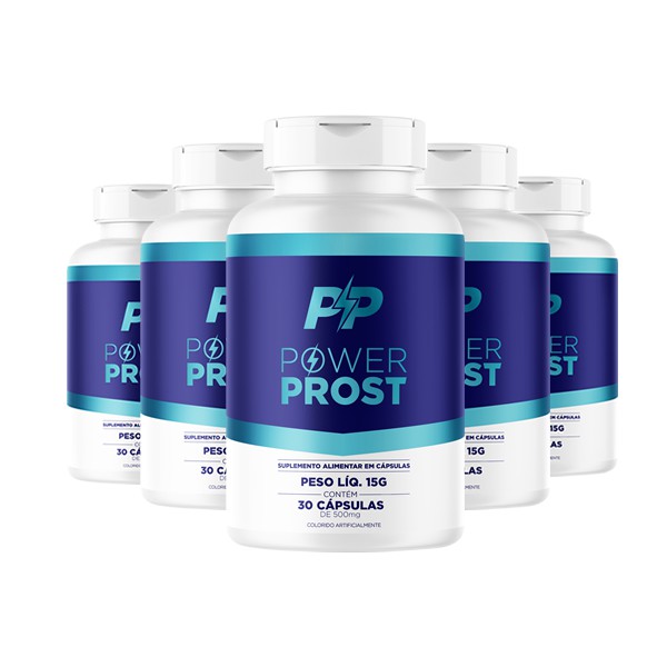 POWER PROST 5 POTES ORIGINAL | Shopee Brasil
