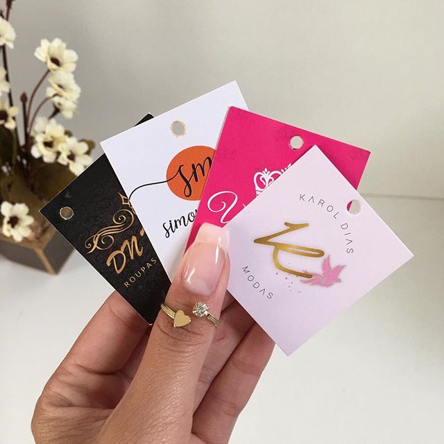 Mini Tag Personalizado 4x5 Cm | Shopee Brasil