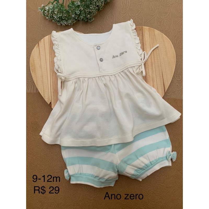 conjunto ano zero | Shopee Brasil