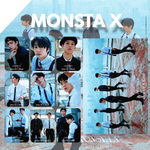 KIT MONSTA X Photocards Poster A4 GAMBLER | Kpop | Shopee Brasil