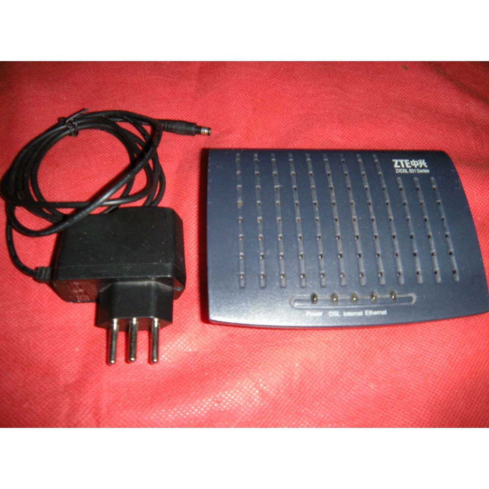 Modem Zte Adsl2+ Zx-adsl 831 Ii - Usado. | Shopee Brasil