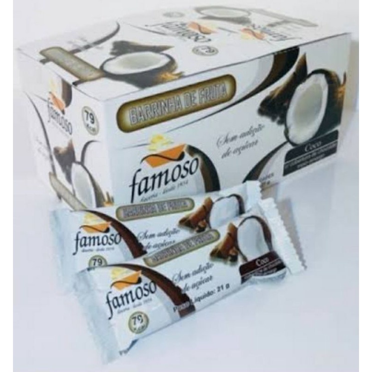 Doces de Banana Diet Famoso Sem Açúcar Zero 24 Barrinhas de Bananinha ...