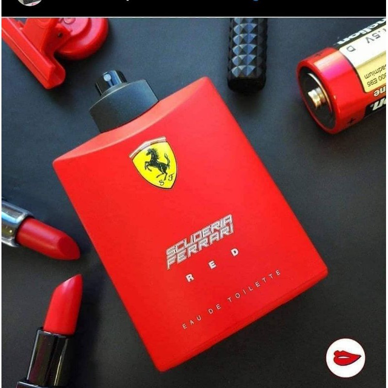 PERFUME FERRARI RED MASCULINO EAU DE TOILETTE 125ML | Shopee Brasil