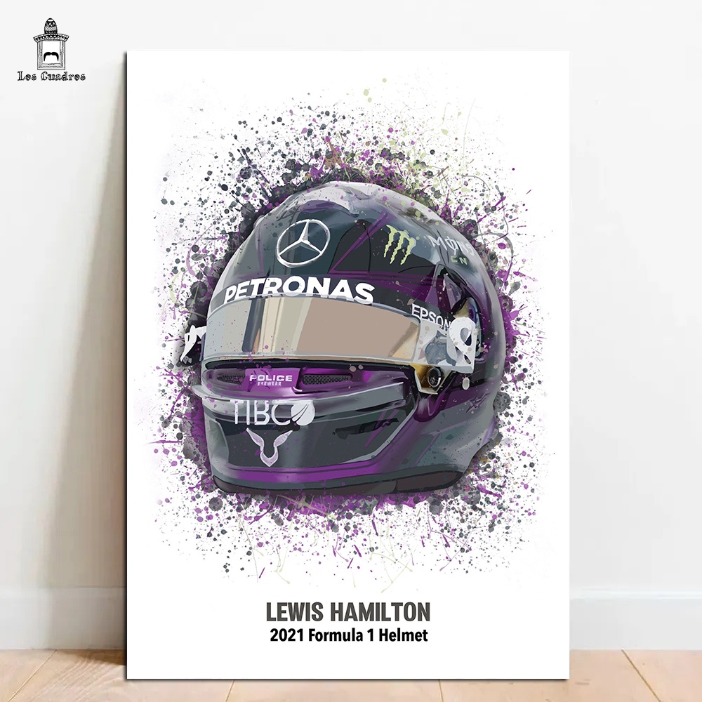 Quadro Decorativo Formula 1 Lewis Hamilton em MDF 28x20cm | Shopee Brasil