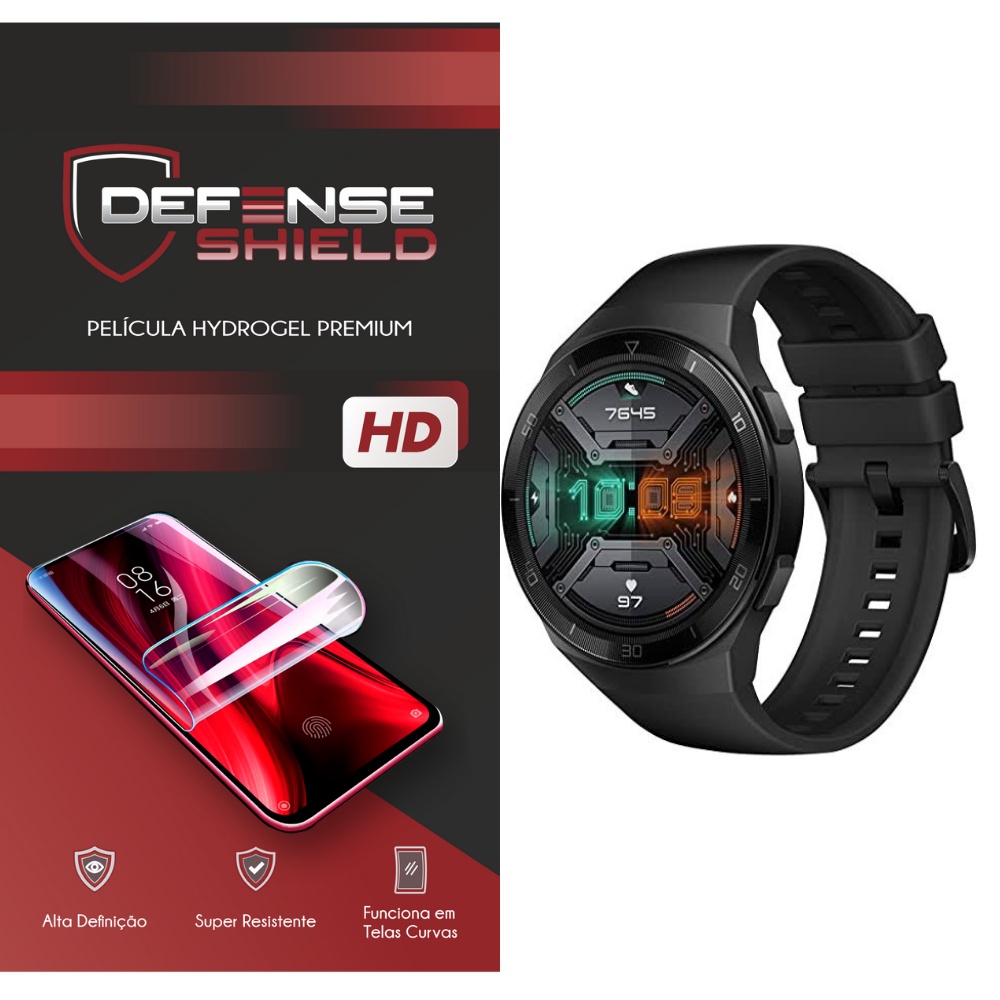 Peliculas Hydrogel Huawei Watch Gt2e Defense Shield Smartwatch Relógio ...