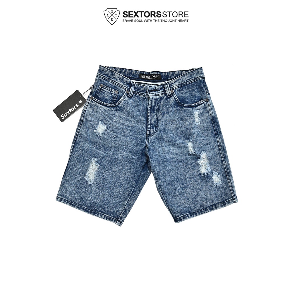 Mais Vendido ! Calções DENIM Masculinos Rasgados No Corão | Shopee Brasil