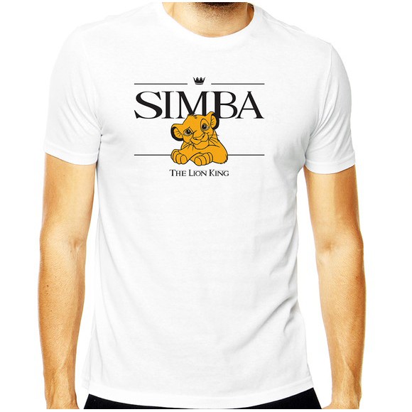 camiseta-masculina-simba-the-lion-king-mufasa-scar-nala-zazu-scar-rei-camisa | Shopee Brasil