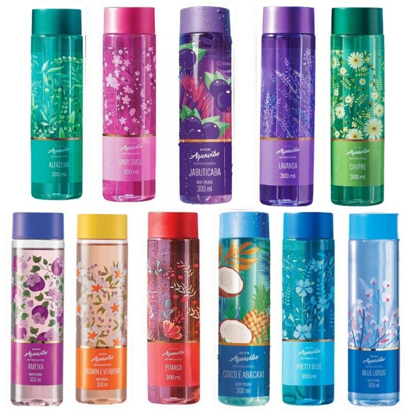 Body Splash Aquavibe Avon Colônia Refrescante 300ml | Shopee Brasil