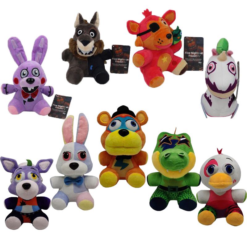 FNAF Five Nights At Freddy's Brinquedo De Pelúcia Presente Infantil ...