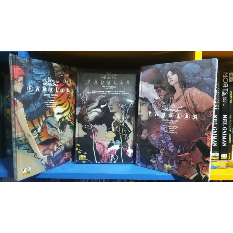 Hq Fabulas Volume 1, 2 e 3 Lacrado Vertigo Capa Dura Edição de Luxo ...