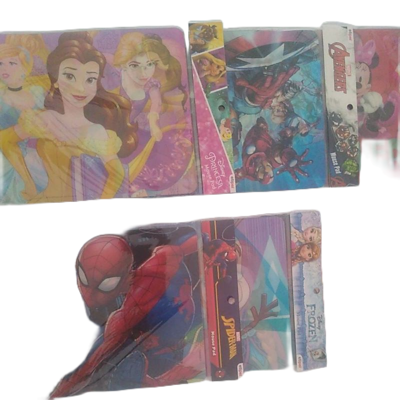 Mouse Pad 3D Marvel / Disney Pixar (6 unidades) | Shopee Brasil