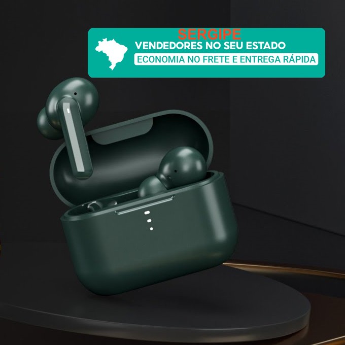 Fone de ouvido sem fio Bluetooth TWS QCY T10 Premium Para Celular e outros Dispositivos -Pronta ...