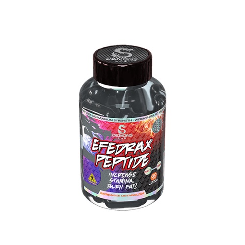 Efedrax Peptide 25Mg 60 Capsulas - Demons Lab Metabolismo | Shopee Brasil